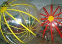 China Transparent Inflatable Walk On Water Ball Water Walking Ball Eco - Friend Ball for sale