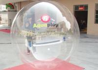 China Transparent Inflatable Walk On Water Ball Water Walking Ball 2 m Diameter 0.8mm PVC for sale