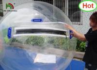 China Transparent Inflatable Walk On Water Ball Water Walking Ball 2 m Diameter 0.8mm PVC for sale