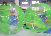 China 2 m in Diameter 0.8mm PVC Colorful Inflatable Walk On Water Ball , Water Walking Ball for sale