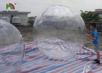 China 1.8m Clear PVC Inflatable Water Ball / Inflatable Water Walking Ball For Kids for sale