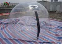 China 1.8m Clear PVC Inflatable Water Ball / Inflatable Water Walking Ball For Kids for sale