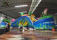 China Funny Large Inflatable Water Parks , Children Floating Playgrounds EN71-2-3 Certificate for sale