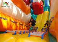 China Airplane Theme Inflatable Amusement Park Colorful Digital Printed for sale