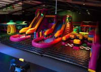 China Customized Size Inflatable Amusement Park For Kids Anti - Ruptured for sale