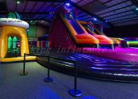 China Customized Size Inflatable Amusement Park For Kids Anti - Ruptured for sale