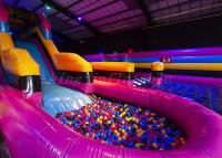 China Customized Size Inflatable Amusement Park For Kids Anti - Ruptured for sale
