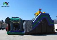 China Commercial Multipropose Inflatable Amusement Park Amazing Design Non - Toxicity for sale