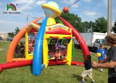 China 4 In 1 Colorful Inflatable Sports Games PVC Tarpaulin Portable Combo Game For Kids for sale