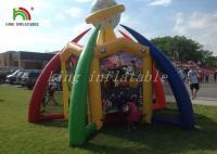 China 4 In 1 Colorful Inflatable Sports Games PVC Tarpaulin Portable Combo Game For Kids for sale