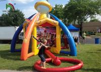 China 4 In 1 Colorful Inflatable Sports Games PVC Tarpaulin Portable Combo Game For Kids for sale