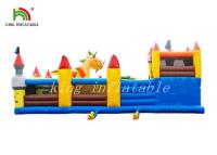 China Outdoor Giant Inflatable Amusement Park Colorful PVC Tarpaulin Combo Playground for sale
