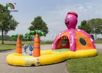 China Tropical Sea Inflatable Bouncer Combo Swimming Pool Customized Size for sale