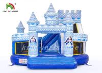 China Durable PVC Palace Castle Inflatable Jumping Castle Combo Slide Digital Printed for sale