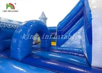 China Durable PVC Palace Castle Inflatable Jumping Castle Combo Slide Digital Printed for sale