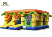 China 0.55mm PVC Tarpaulin Inflatable Commercial Bounce Houses Combo Playground for sale