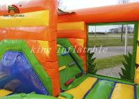 China 0.55mm PVC Tarpaulin Inflatable Commercial Bounce Houses Combo Playground for sale