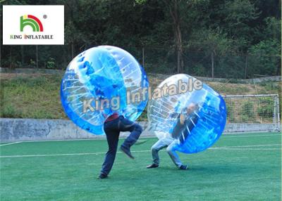 China 1.0mm PVC Inflatable Bumper Ball Transparent Bubble Ball For Football Games for sale