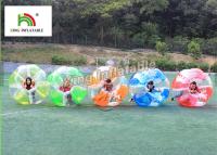 China 1.0mm PVC Inflatable Bumper Ball Transparent Bubble Ball For Football Games for sale