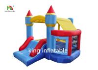 China Colorful Small Inflatable Jumping Castle / Blow Up Bounce House 210D for sale