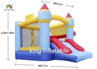 China Colorful Small Inflatable Jumping Castle / Blow Up Bounce House 210D for sale