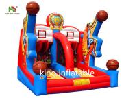 China Customized Basketball Shooting Inflatable Sports Games For Adults Oxford for sale