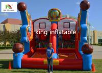 China Customized Basketball Shooting Inflatable Sports Games For Adults Oxford for sale