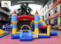 China Outdoor Inflatable Bounce Castle PVC Tarpaulin School Activity UL CE Certification for sale