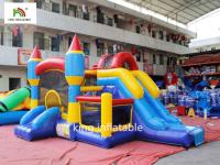 China Outdoor Inflatable Bounce Castle PVC Tarpaulin School Activity UL CE Certification for sale