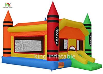 China Attractive Inflatable Bouncy Castle Jumping House With Custom Logo Printed for sale