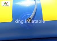 China 6 Seats Blue Inflatable Fly Fishing Boats Water Boat PVC Tarpaulin for sale