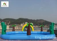 China Fire - Retardant Jungle Inflatable Elliptic Pool Ranibow For Outdoor for sale