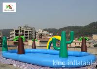 China Fire - Retardant Jungle Inflatable Elliptic Pool Ranibow For Outdoor for sale
