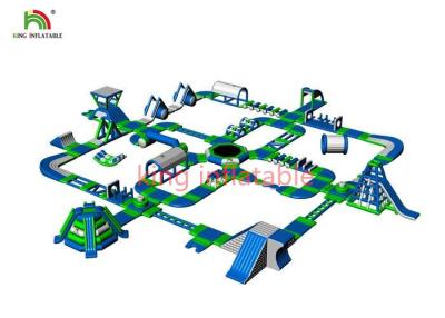 China Giant Inflatable Floating Water Park Equipment For Beach Amusement for sale