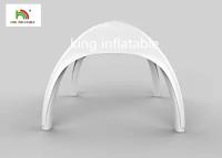 China Customized White Inflatable Event Tent Logo Print For Advertising 3m for sale