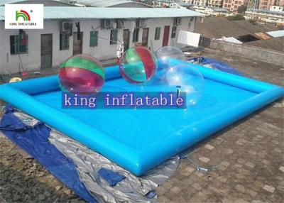 China 12 x 8 x 0.65mm  PVC  tarpaulin Inflatable Swimming Pools unti-ruptured for sale