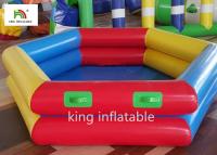 China PVC Tarpaulin Inflatable Swimming Pools 3m Diameter Various Color for sale