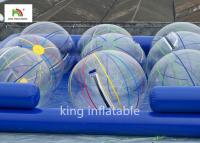 China Commercial Blue Inflatable Swimming Pool For Adults 1.3m High Rent for sale