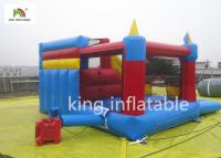 China Small Colorful Inflatable Jumping Castle With Slide For Kids Commercial for sale