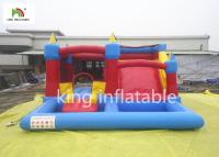 China Small Colorful Inflatable Jumping Castle With Slide For Kids Commercial for sale