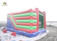 China Backyard Kids Inflatable Jumping House Bounce Castle With Slide Rent EN14960 for sale