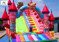 China 5m Cartoon Inflatable Bouncy Castle With Silk Printing Fire - Retardant for sale