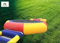 China Outside Inflatable Water Toys Hurdle / Flip / Trampoline Household for sale