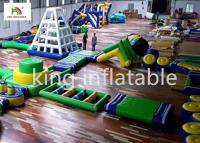 China 28*22m PVC Inflatable Water Equipment floating obstacle course For Adults for sale