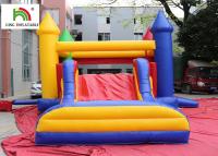 China Waterproof Inflatable Bouncy Castle With Slide For Commercial 1 Year Warranty for sale