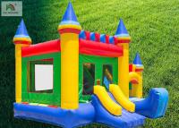 China Colorful Toddler Infltable Jumping House Oxford Fabric Double - Triple Stitching for sale