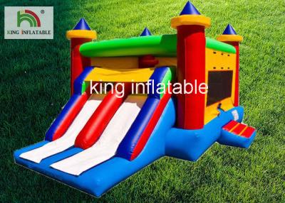 China Digital Printing Inflatable Jumping Castle For School Activity Fire Retardant for sale