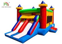 China Digital Printing Inflatable Jumping Castle For School Activity Fire Retardant for sale