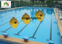 China Yellow Inflatable Flying Fish Boats , Exciting Adults Aqua Surfing Boat for sale