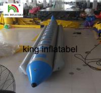 China Exciting Water Games Inflatable Fly Fishing Boat / Inflatable Banana Boat For 10 Persons for sale
